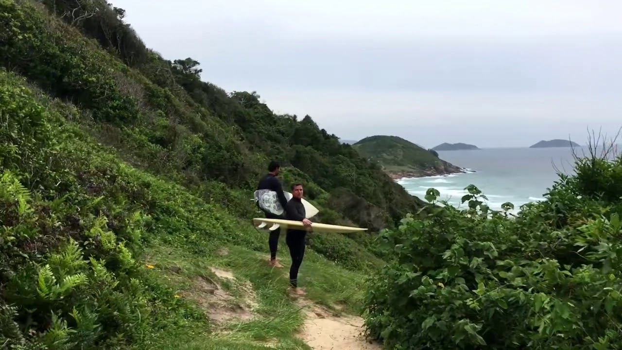 Surf na Guarda do Embau - YouTube