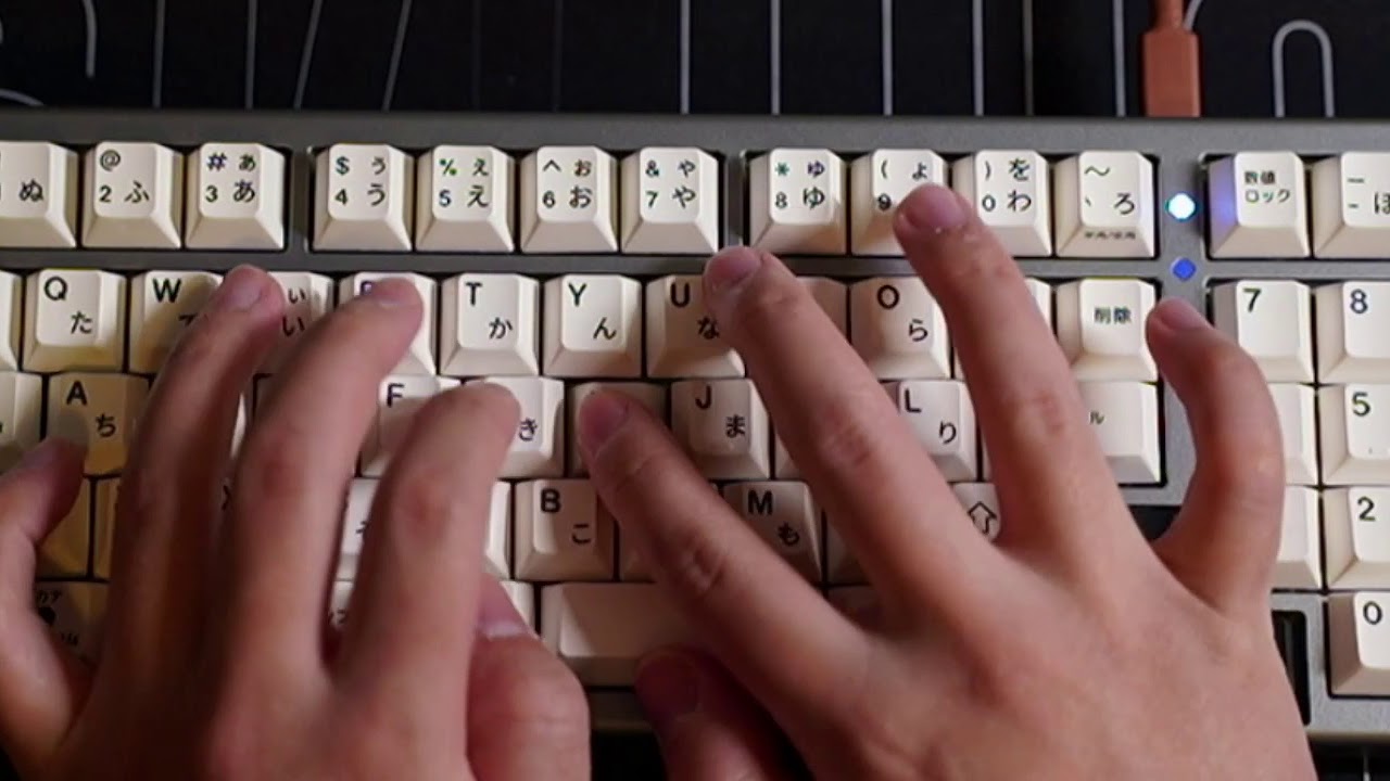 Xikii 1800mini with Holy Pandas Typing Test - YouTube