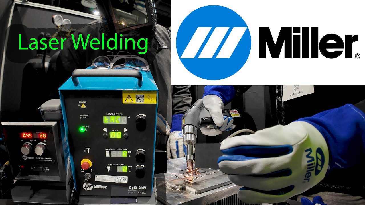 Hands On With The Miller OptX 2kW Laser Welder - YouTube