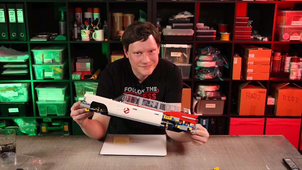 EF13 - Andet Ghostbusters-byggesæt? - Lego Ecto-1 (del 5) - YouTube