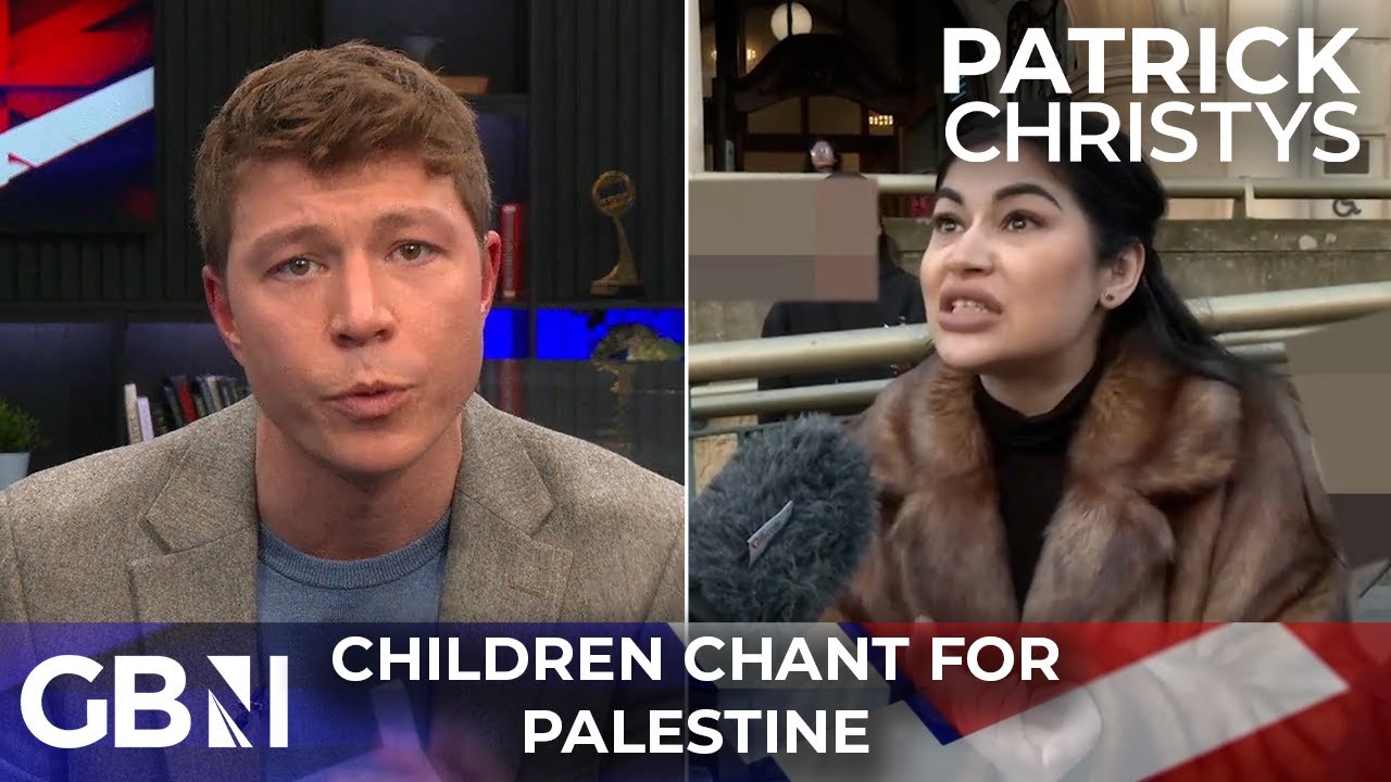 Schools strike for Palestine | Patrick Christys SLAMS parents ...