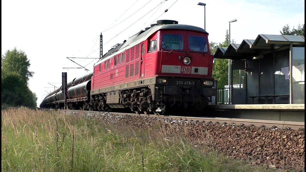 [HD] BR 233 und BR 232 Ludmilla Pipelinegüterzug - YouTube