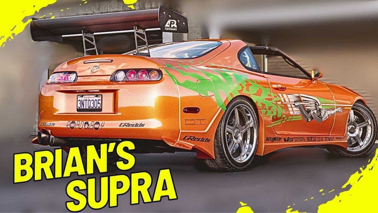 FAST & FURIOUS TOYOTA SUPRA in Racing Games - YouTube