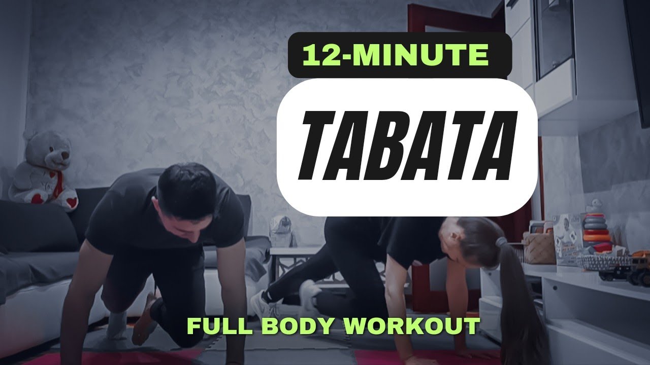 12 Minute Intense TABATA HIIT Workout | Full Body, HIIT, CARDIO / NO ...