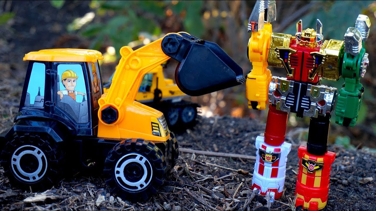 Toys Tractor - Transformers toys - Tractor videos for children - Videos ...