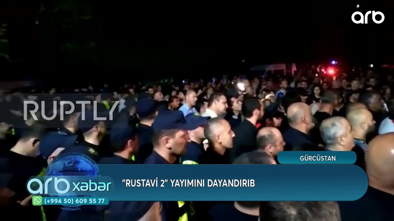 "Rustavi 2" yayımını dayandırıb - YouTube