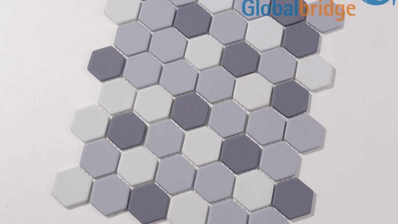 Global Bridge enamel glass mosaic tile--ME22I - YouTube