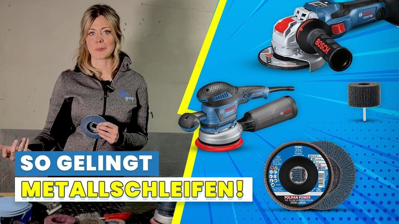METALL SCHLEIFEN wie ein Profi: Die besten Schleifmittel und Tricks im ...