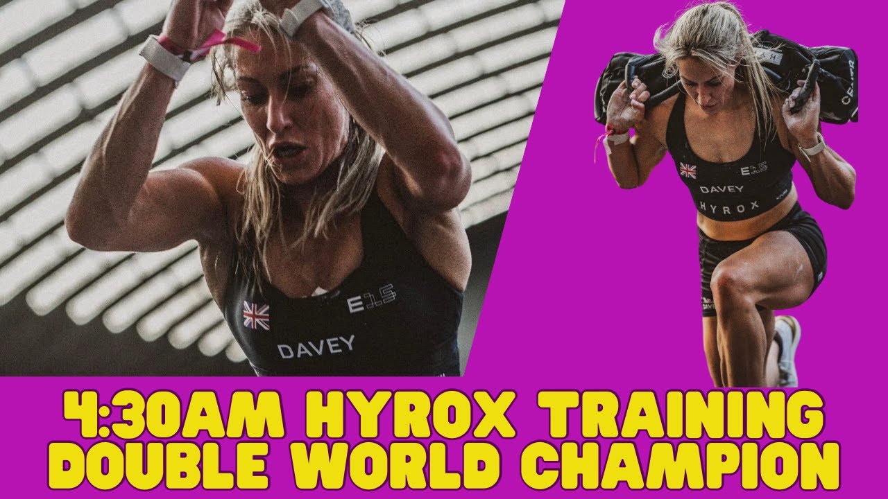 First Season In The Hyrox Elite 15 | 4:30am Hyrox Training | Double ...
