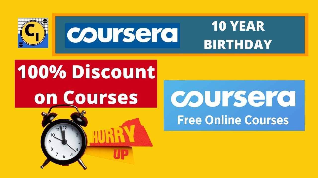 Coursera free online courses with certificates | Coursera 10th ...