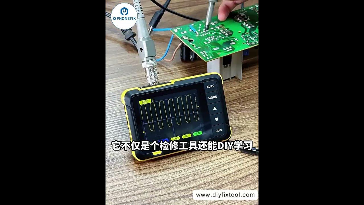 FNIRSI-DSO 152 Mini Handheld Digital Oscilloscope For Beginners Maintenance - YouTube