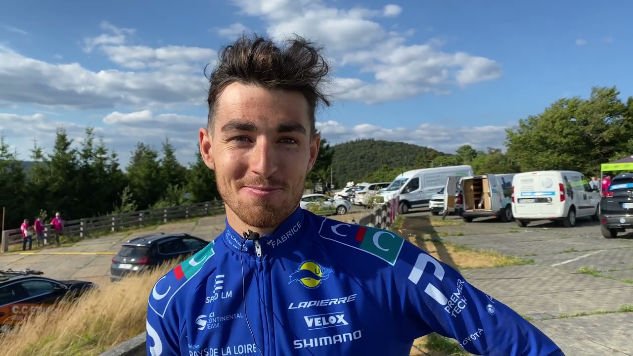 L'interview du jour #2 au Tour Alsace avec Jordan Jégat (UC Nantes ...