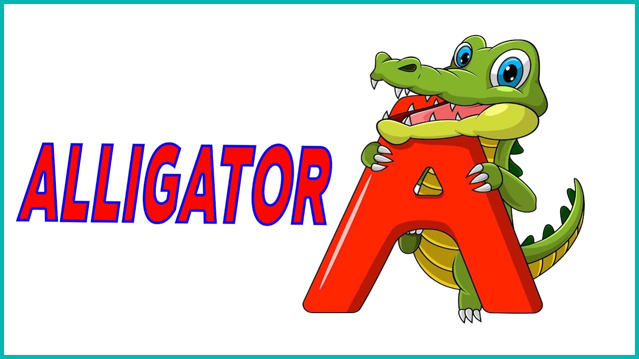A is for Alligator | ABC phonics Song | ABC PHONICS SONG FOR KIDS ...