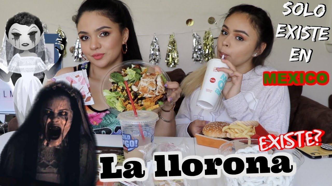 MUKBANG : LA LLORONA !! historias verdaderas que pasaron en Mexico ...