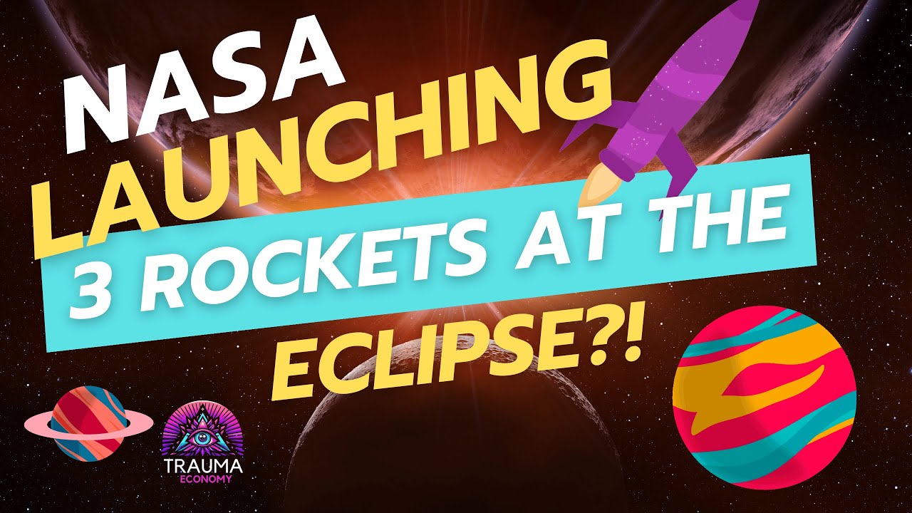 NASA launching 3 ROCKETS at the 2024 April 8th Solar Eclipse?! - YouTube