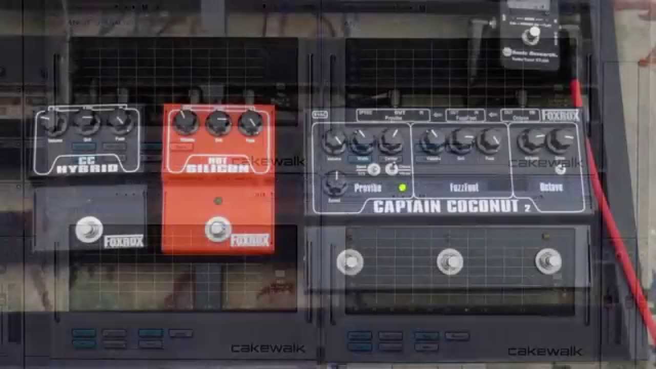 FOXROX Fuzz Pedal Demo: Germanium, Silicon, Germanium and Silicon ...