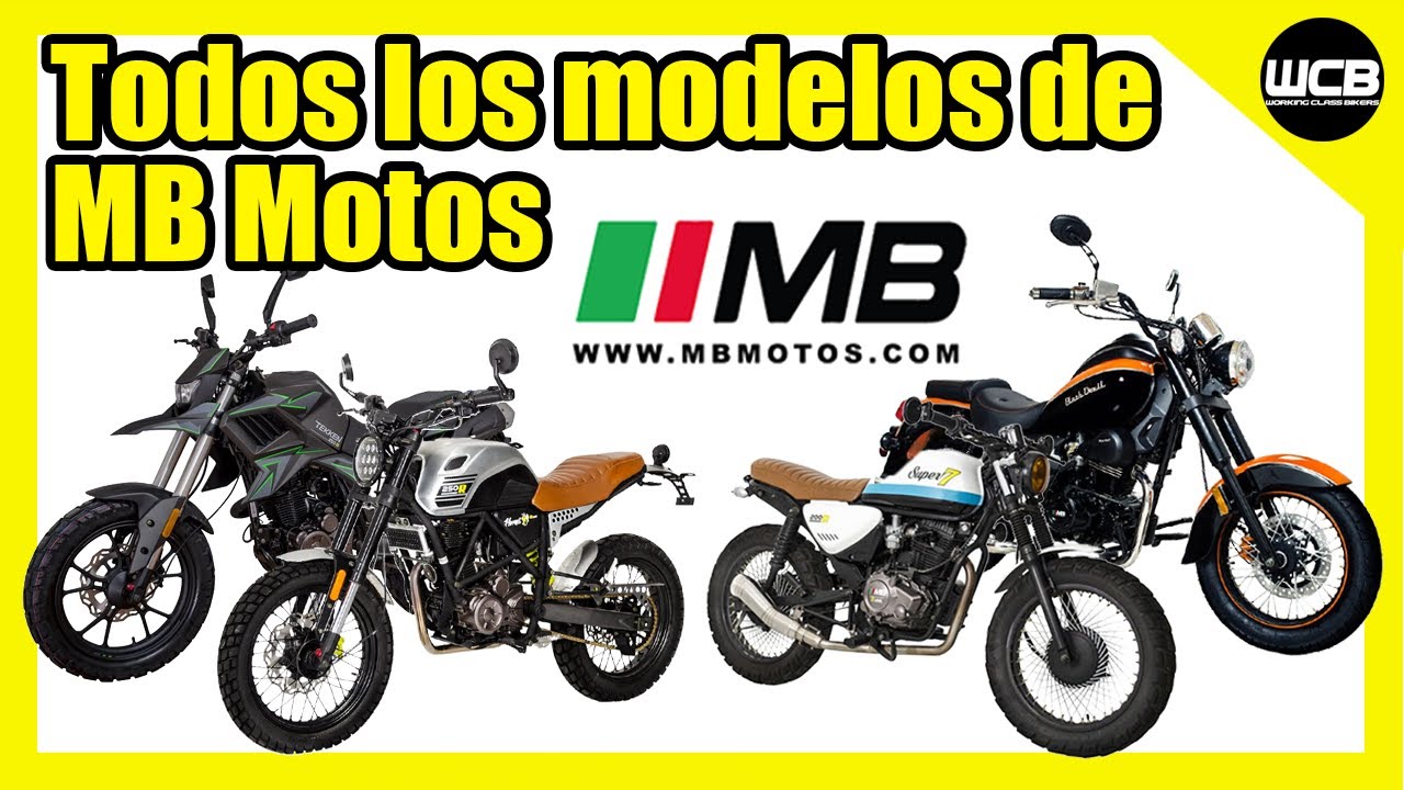 MB Motos Historia y TODOS sus modelos || 2020 - YouTube