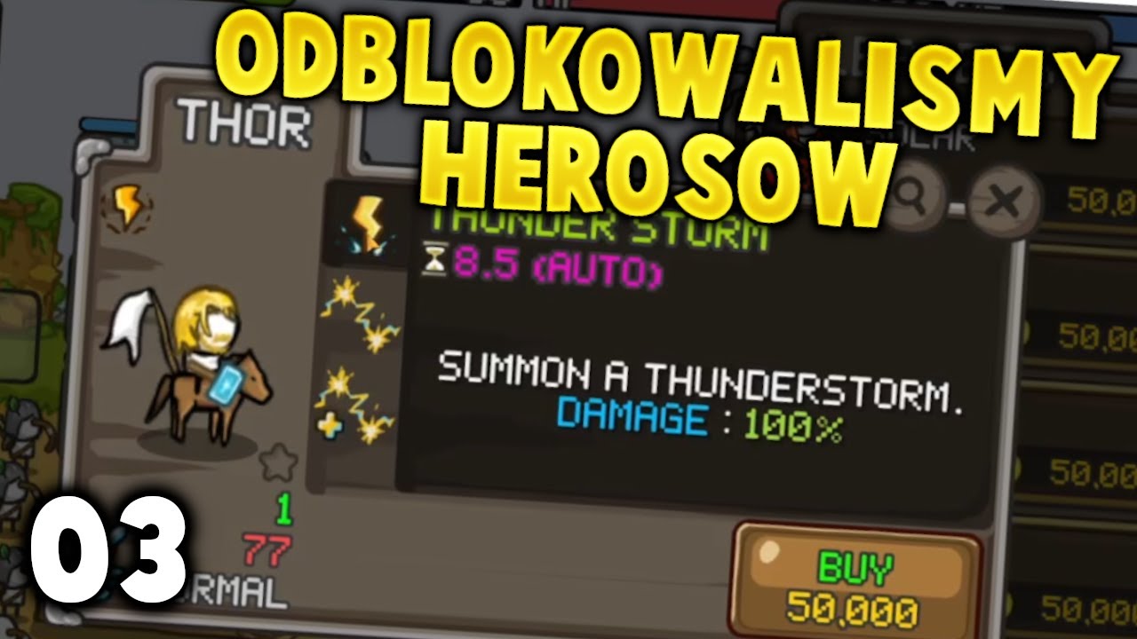 KTÓRY BOHATER NAJLEPSZ!? THOR? | GROW CASTLE [3] | FEENEEK - YouTube