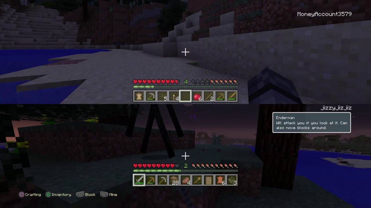 Minecraft: PlayStation®4 Edition Elytra quest 1 amazing grass block - YouTube