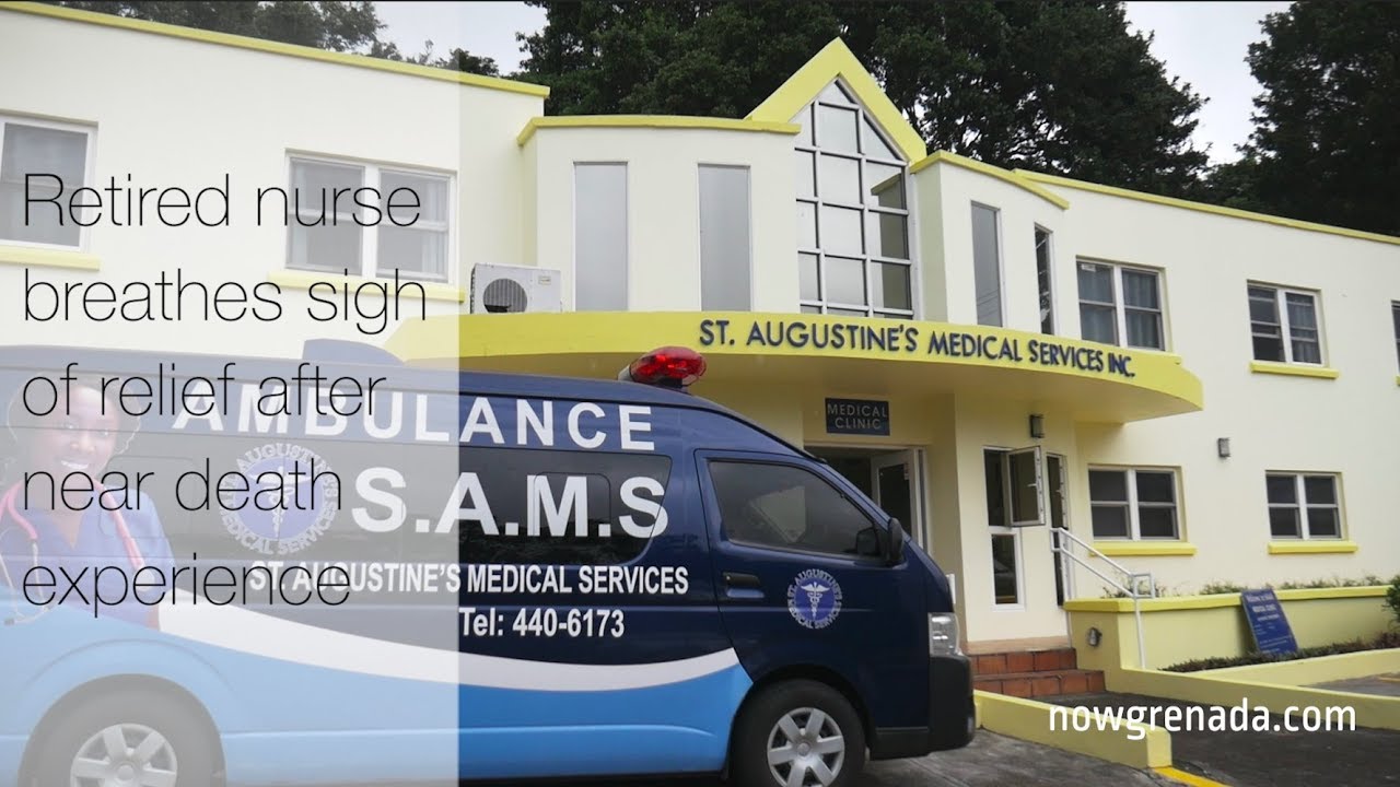 Retired nurse breathes sigh of relief after near death experience - YouTube