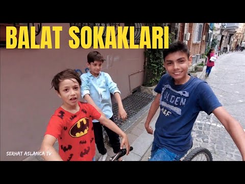 Balat Sokakları Efsane Hareketli..! (İSTANBUL)