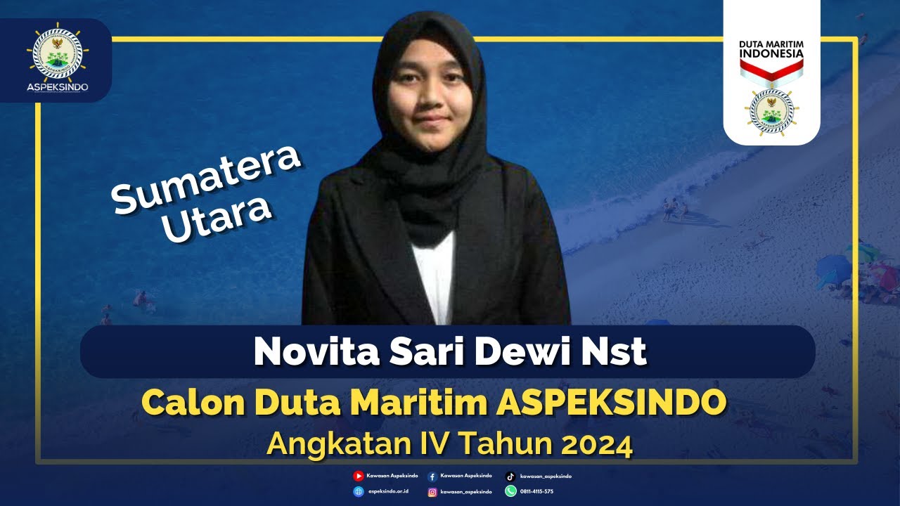 Novita Sari Dewi Nst || Sumatera Utara || DMI 2024 - YouTube