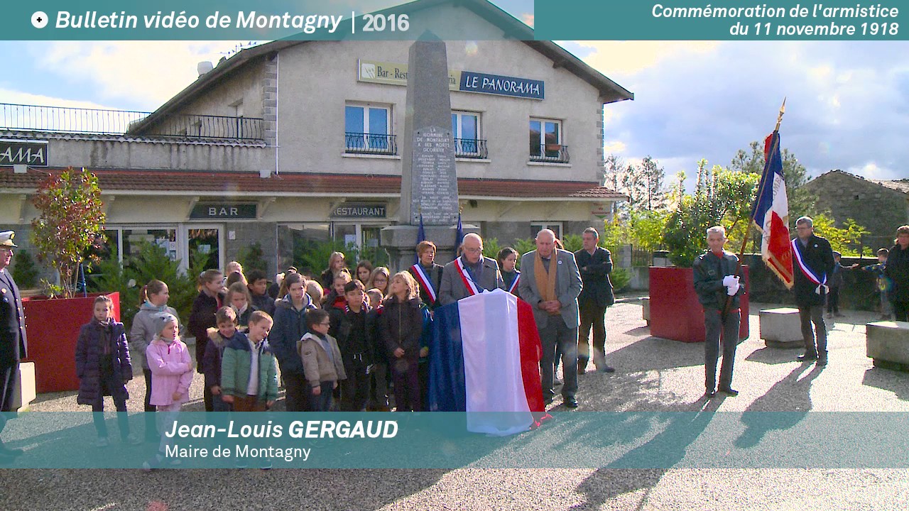 11 novembre 1918 - MONTAGNY 69700 - Jean-Louis GERGAUD - YouTube