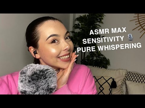 ASMR MAX SENSITIVITY 🎙 PURE CLICKY WHISPERING | 30+ mins - YouTube