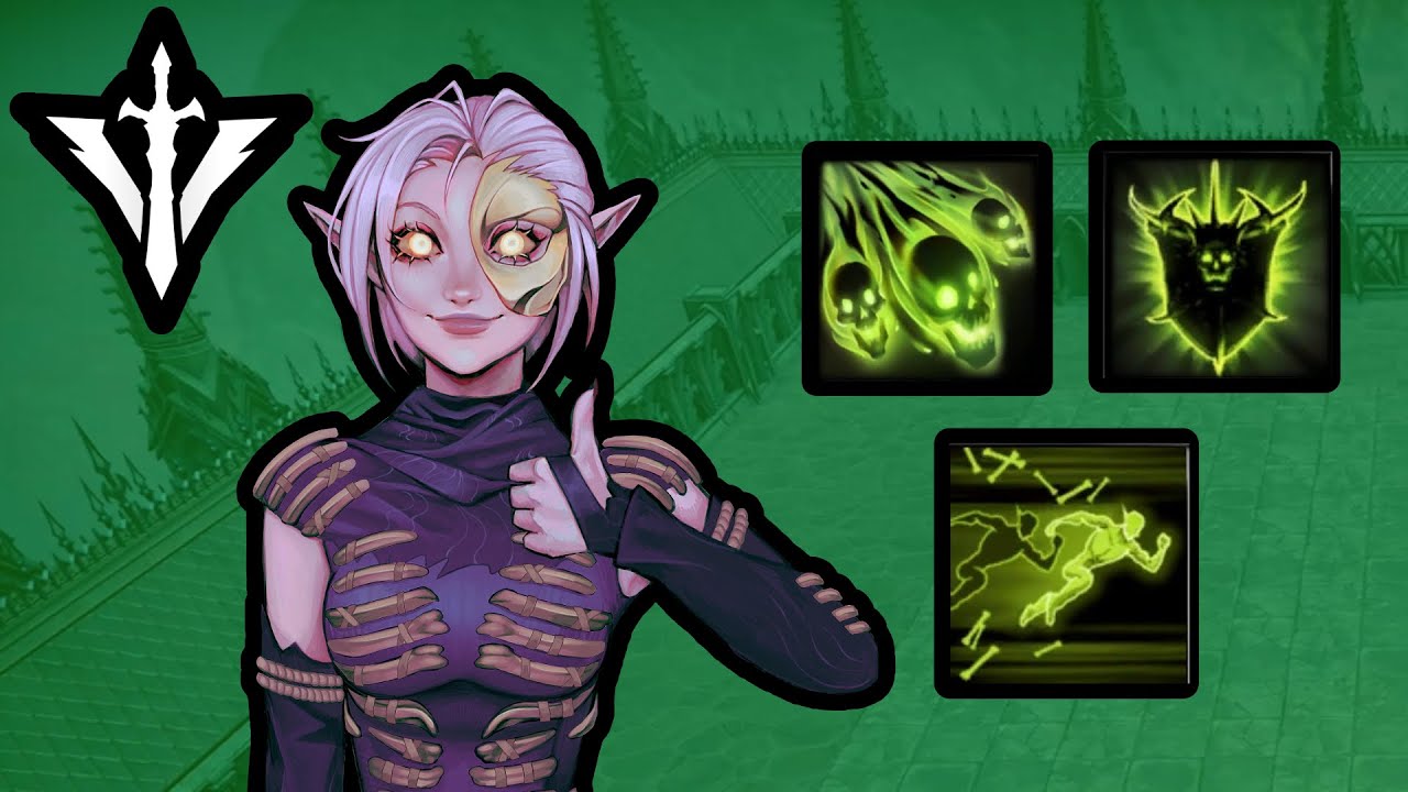 V Arena: Trying Corrupted Skull Build - YouTube