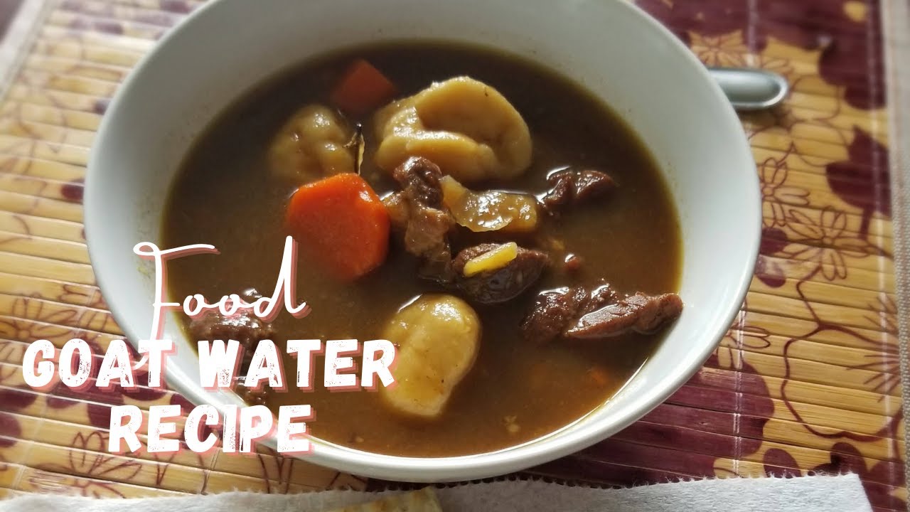 Goat Water Recipe // St Kitts-Nevis - YouTube