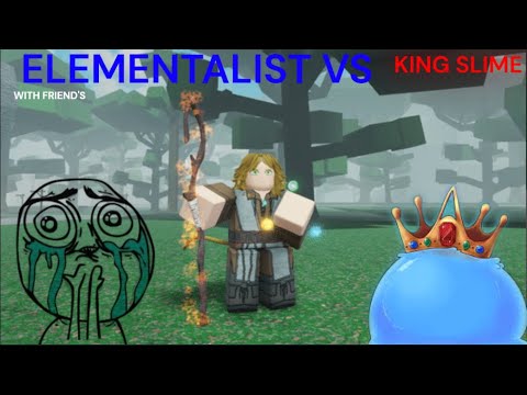 KING SLIME VS ELEMENTALIST!! [Arcane Lineage] - YouTube