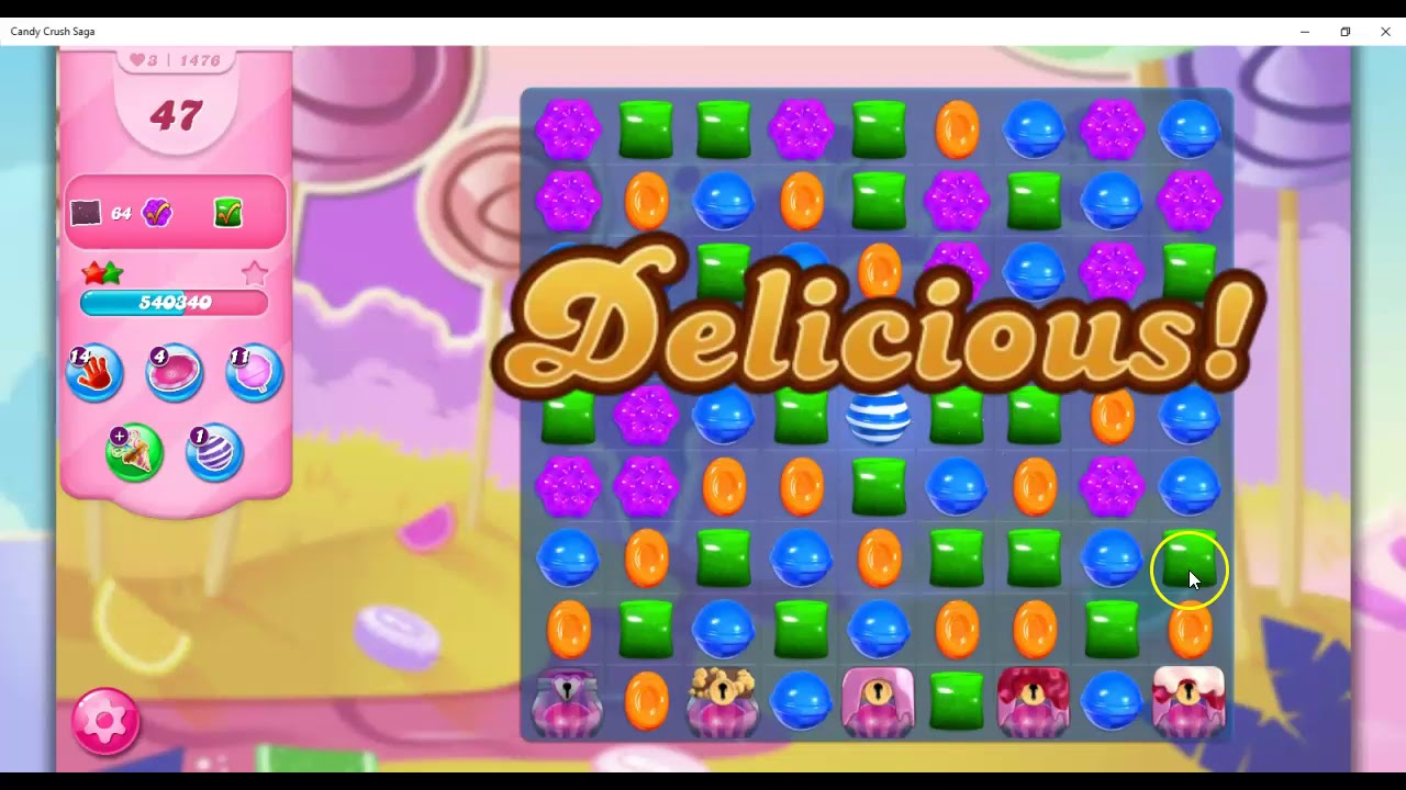 Candy Crush Tutorial Making Cascades Youtube