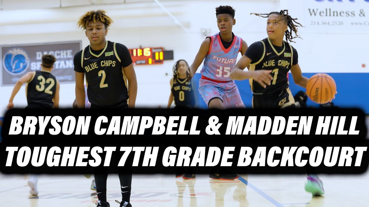 Madden Hill and Bryson Campbell toughest 7th grade backcourt Liv On ...