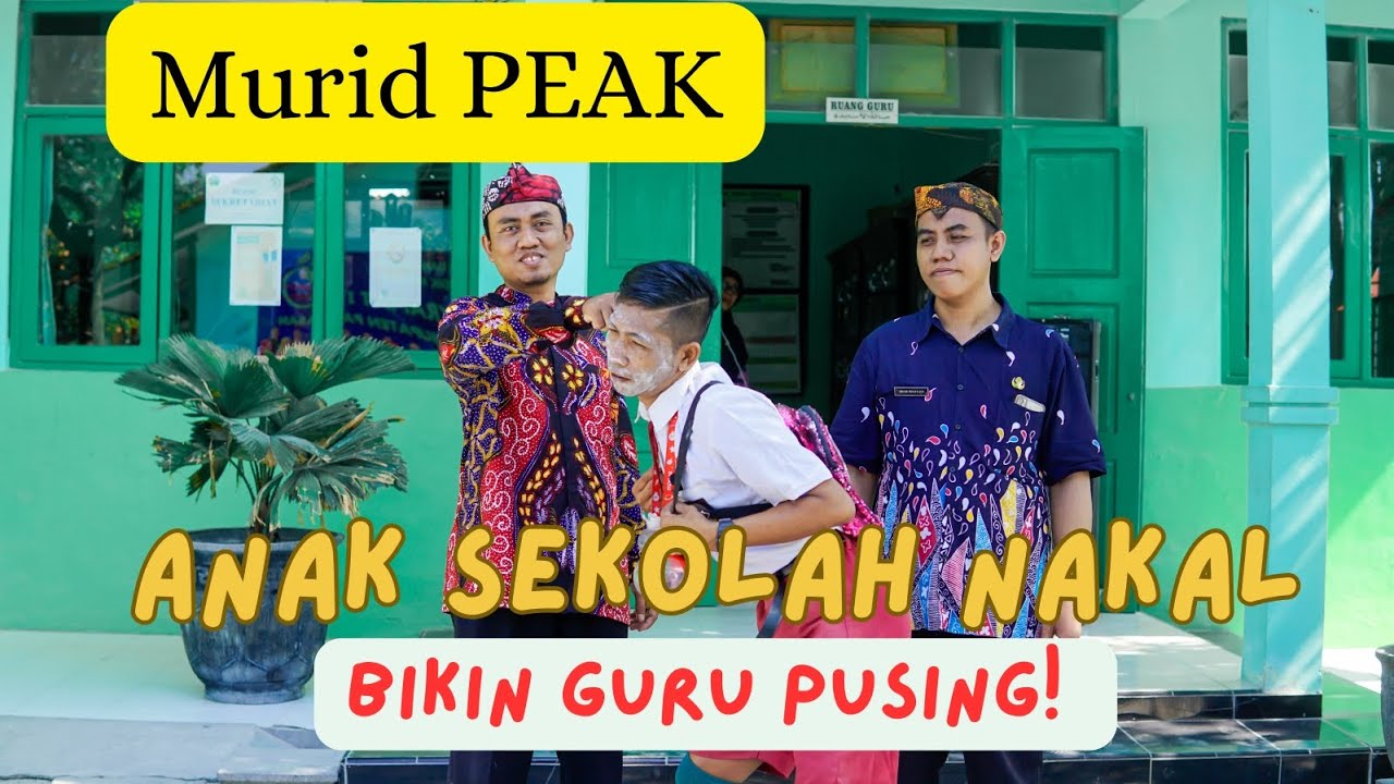 KOMEDI MADURA LUCU | MURID NAKAL - YouTube