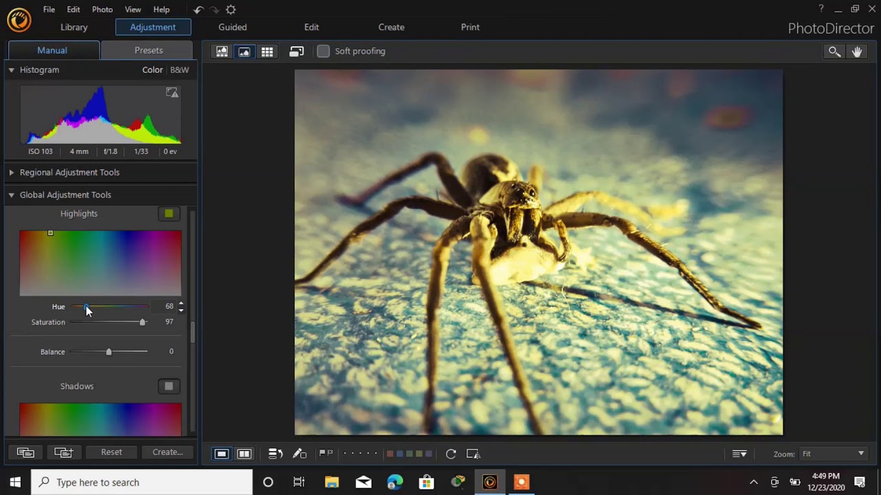 Color Grading in Photodirector - YouTube