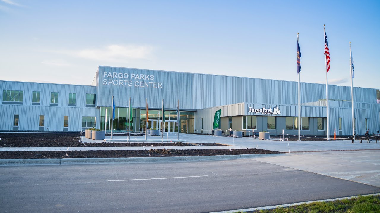 Explore the new Fargo Parks Sports Center - YouTube