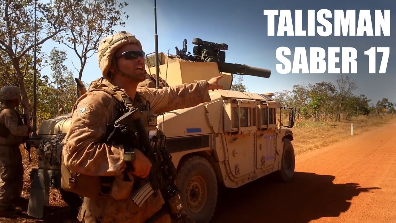 Training with Australia | Talisman Saber 17 - YouTube