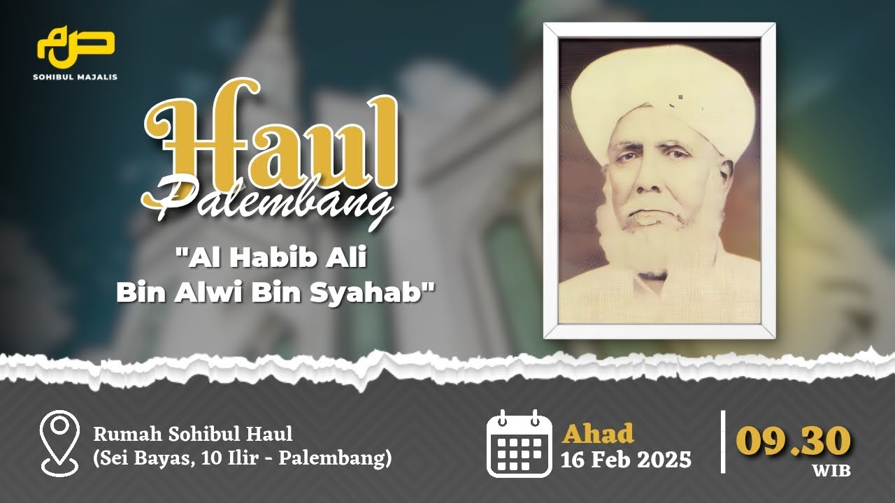 🔴 LIVE HAUL AKBAR AL" ALIM AL' ARIFBILLAH AL HABIB ALI BIN ALWI SYAHAB ...
