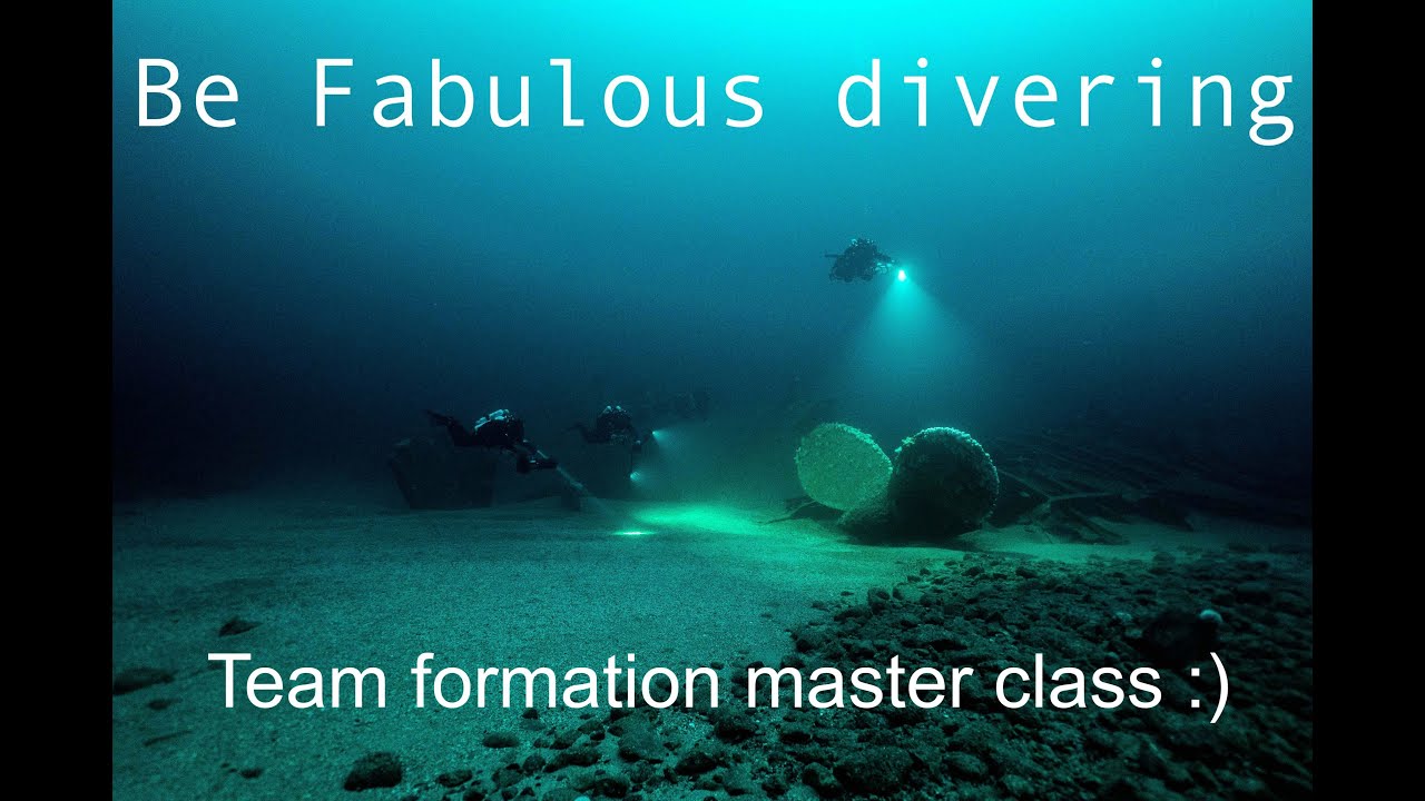 Exemplary Divering Team formation - YouTube