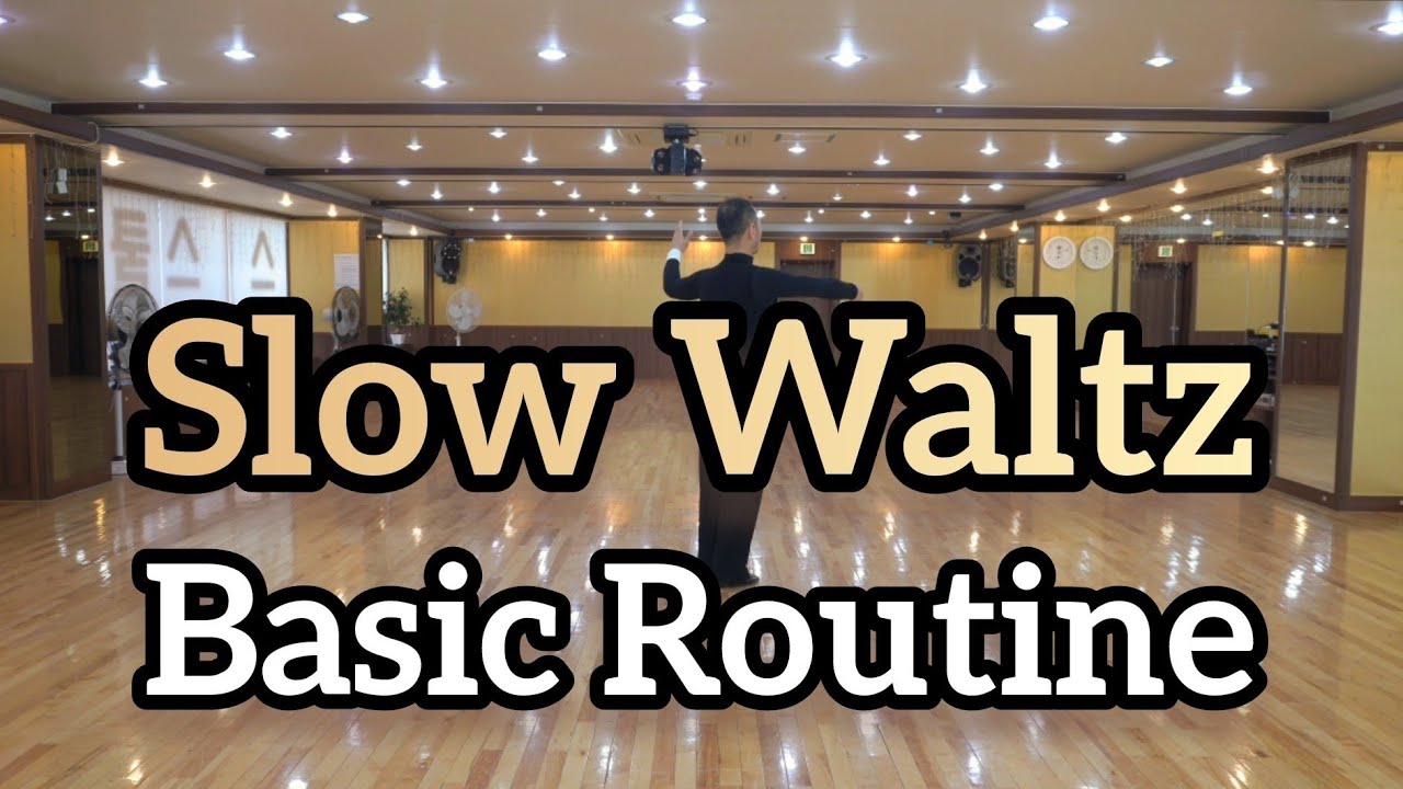 Slow Waltz Basic Beginners Routine(Alignment & Figure Name) - YouTube