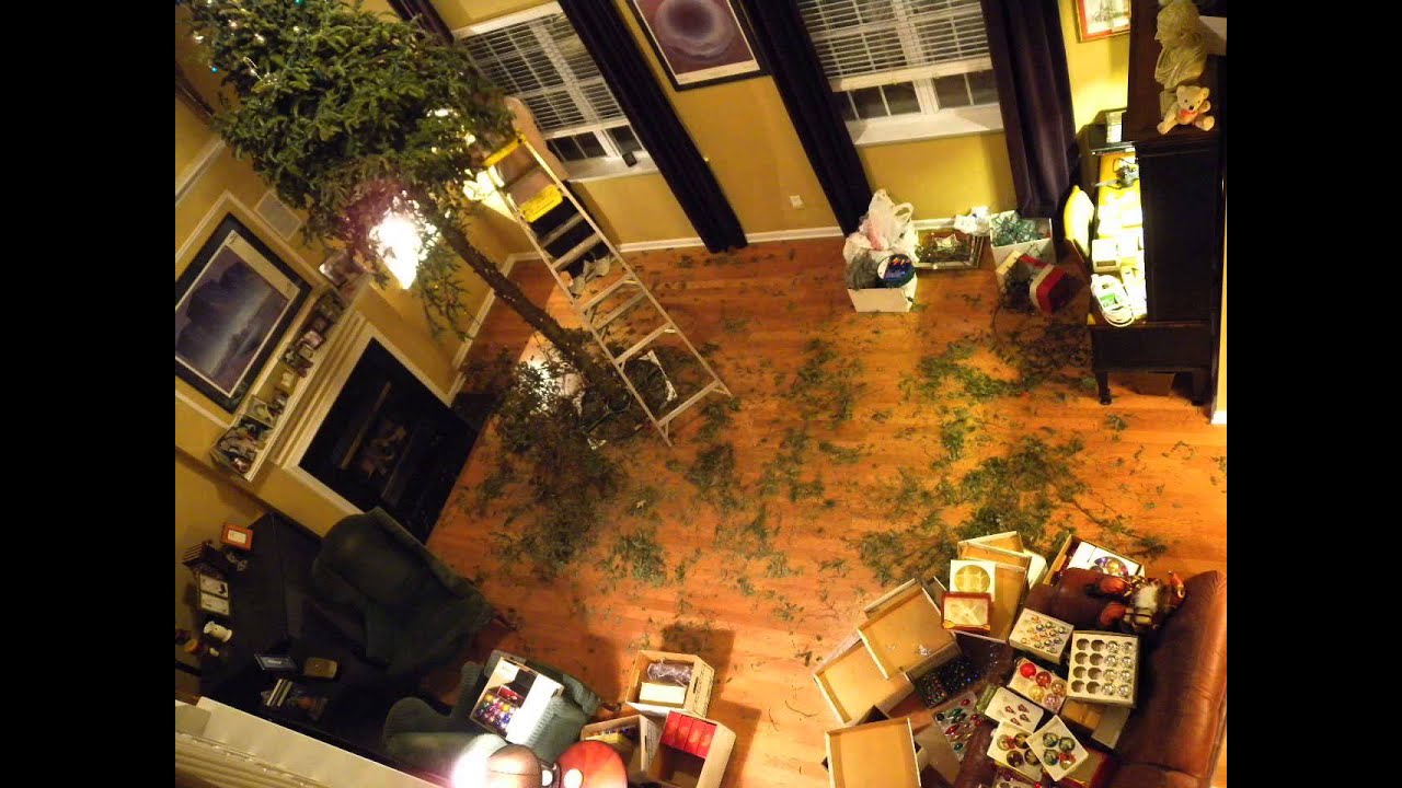 2015 Christmas Clean Up Time Lapse - YouTube