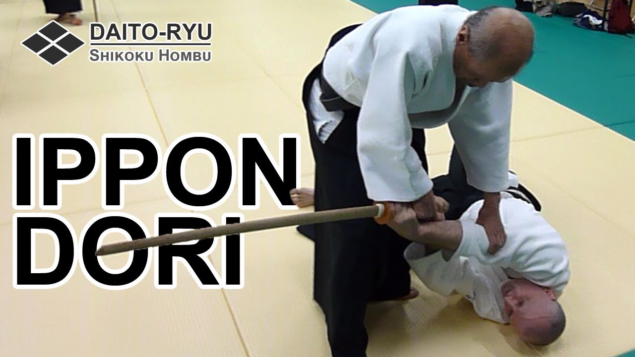 [DAITO RYU] Ippon Dori vs Bokken - CHIBA Tsugutaka, Shikoku Hombu - YouTube