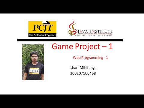 JavaScript 2D Game Development - Java Institute for Advanced Technology ...
