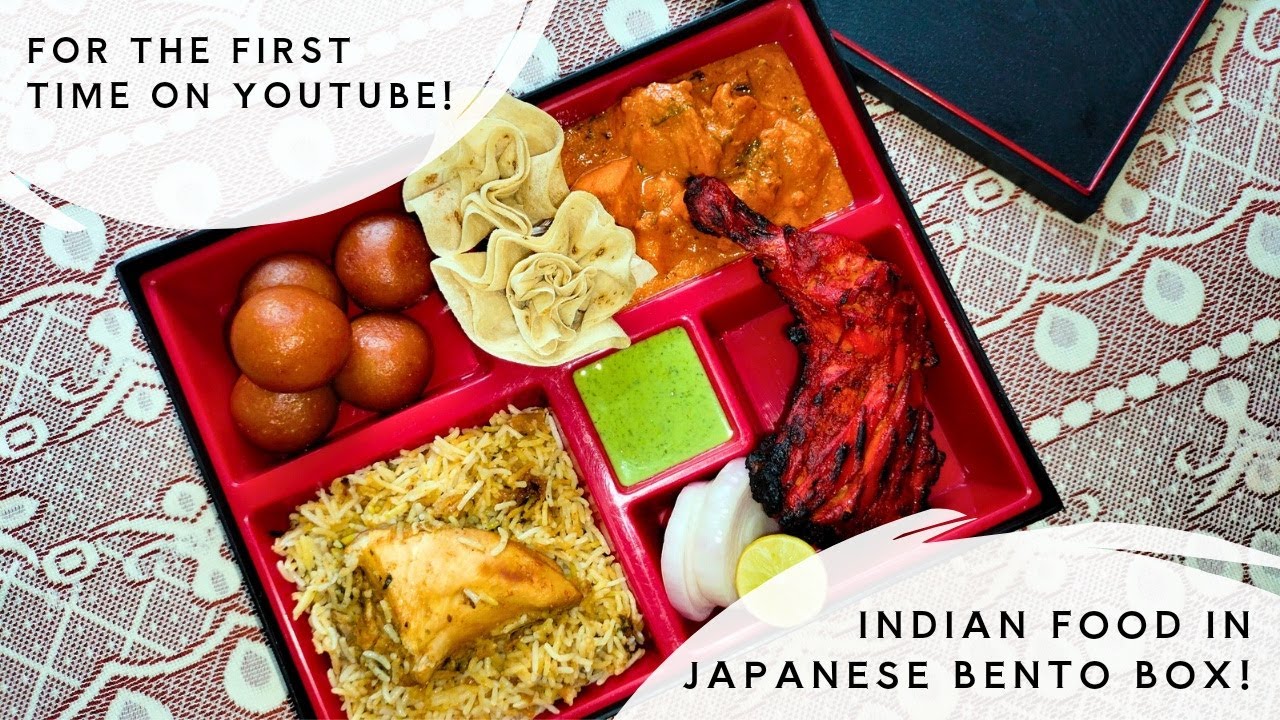 For The First Time on YouTube! | Indian Food in Japanese Bento Box ...