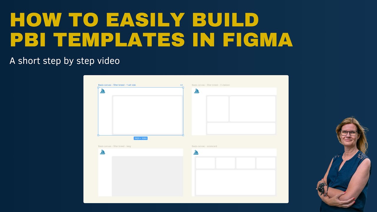 How to build Figma templates for Power BI - YouTube