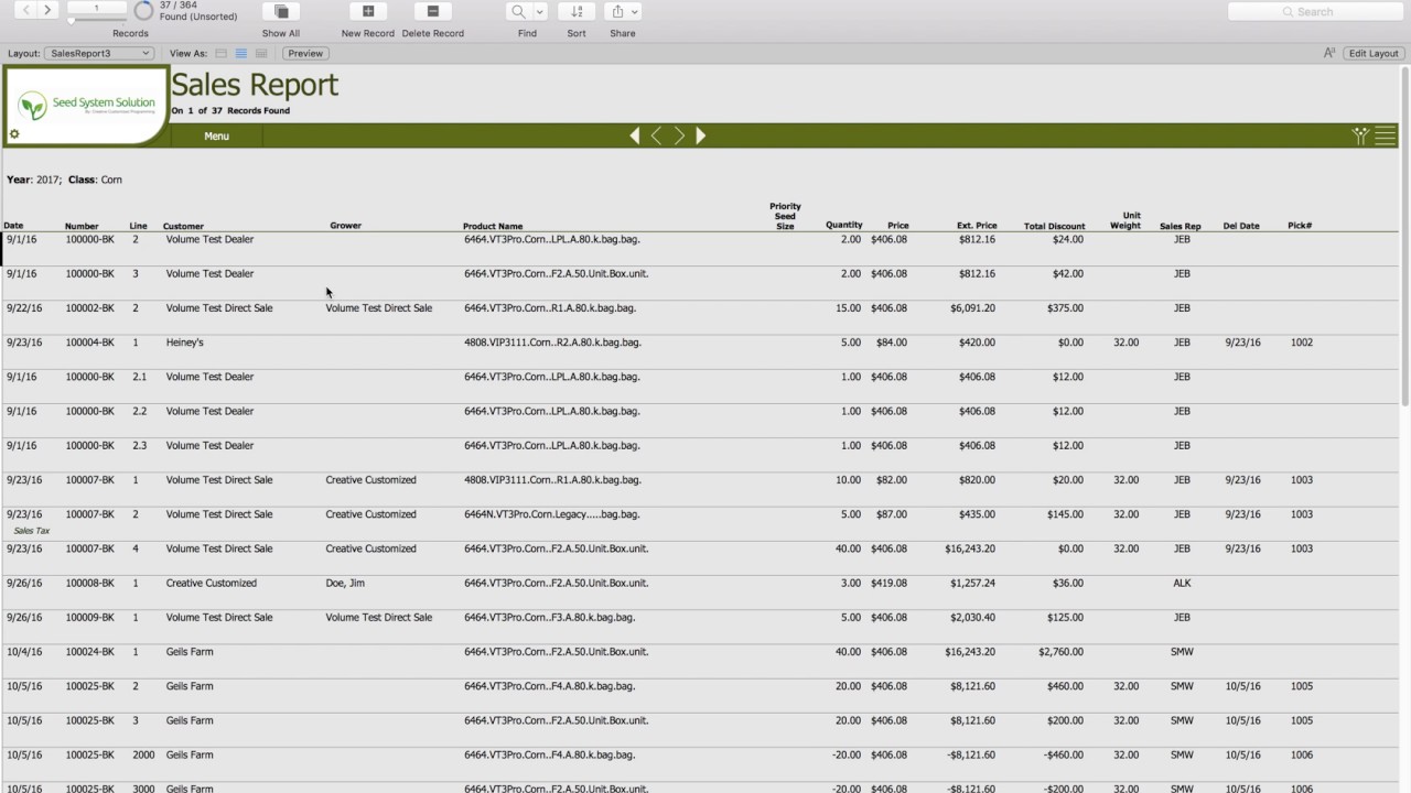 Using the new Filter and Sort button in Reports - YouTube