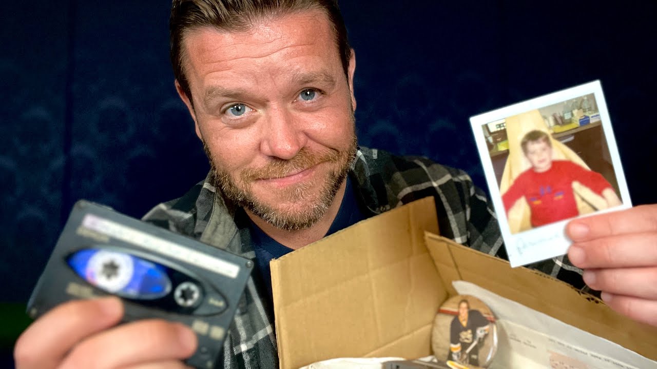 Asmr Dad Shares His Nostalgia Box Youtube