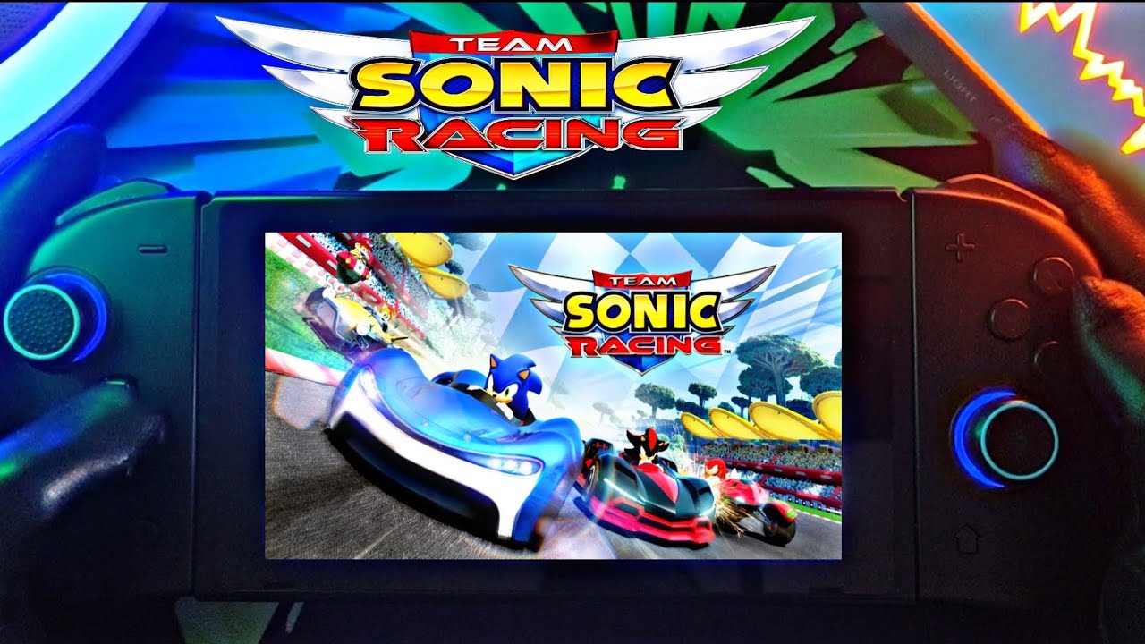 TEAM SONIC RACING NINTENDO™SWITCH GAMEPLAY - YouTube
