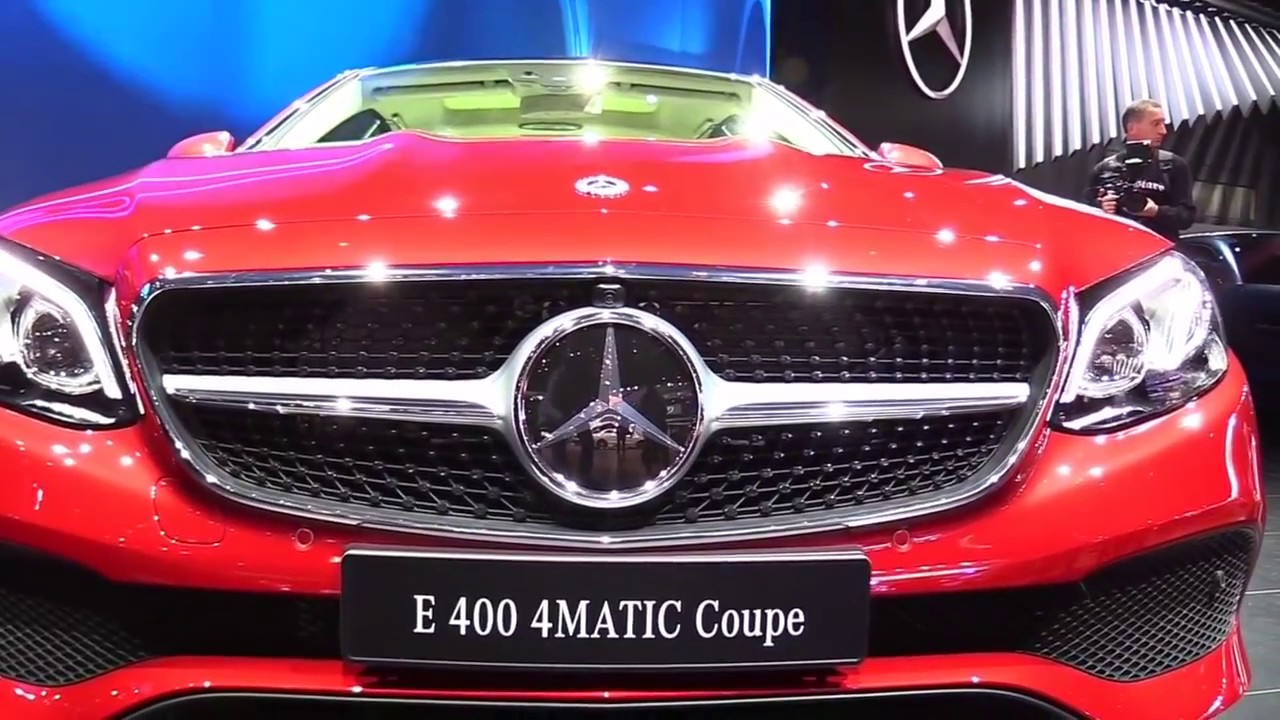 2018 Mercedes E400 Coupe 4Matic Limited Red Features | Exterior and ...