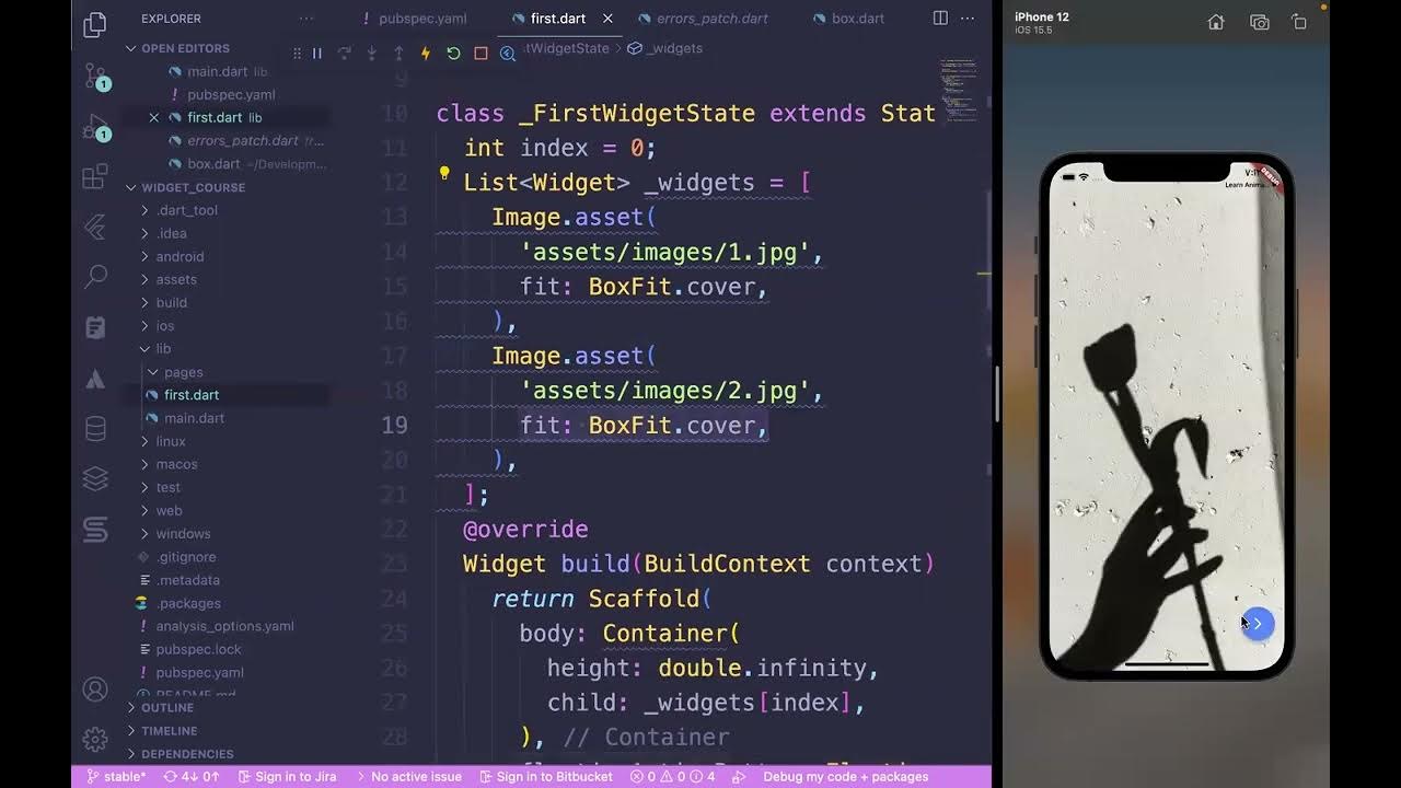 Flutter Animated Switcher - YouTube